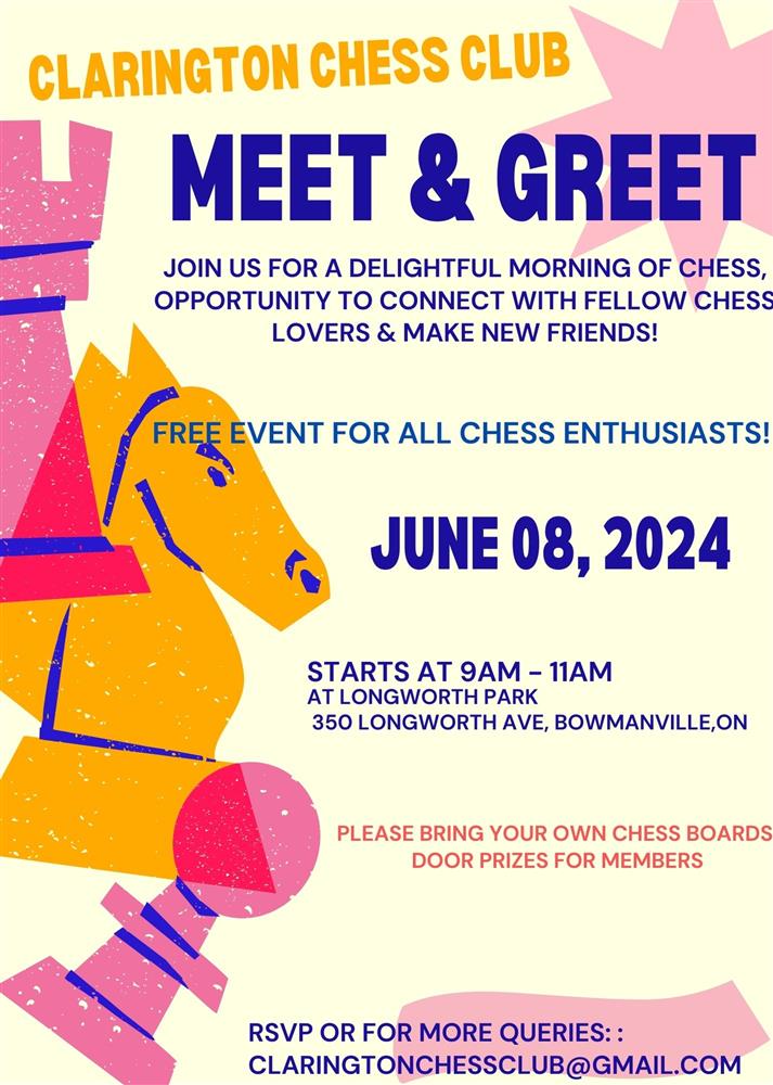 Clarington Chess Club Meet and Greet